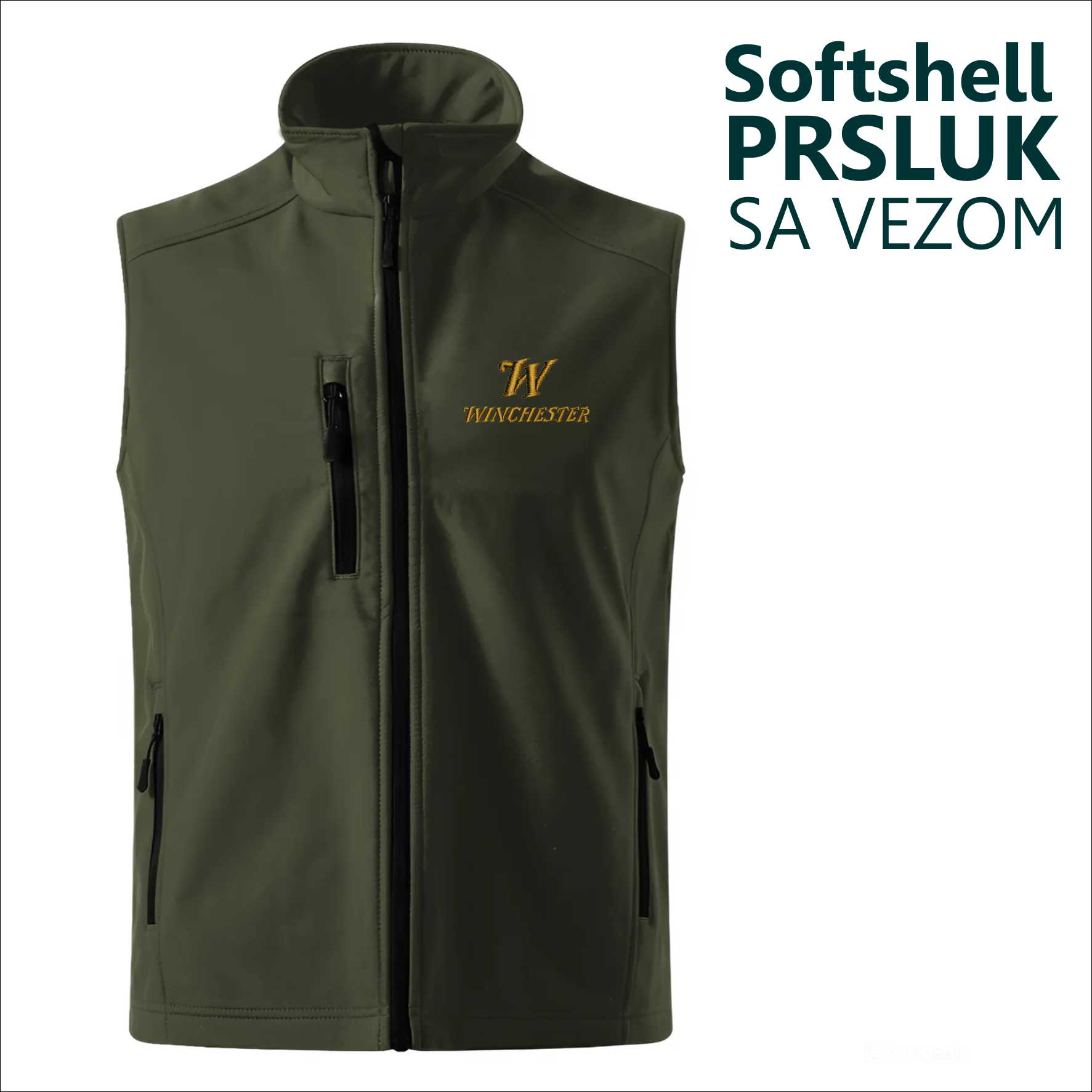 Lovacki softshell prsluk WINCHESTER – Lov Majice